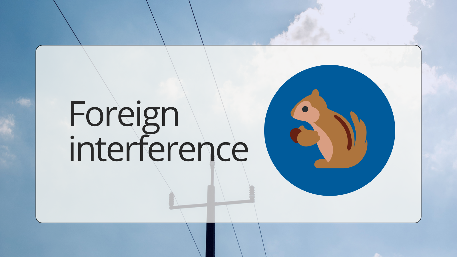 Why does the power go out? | Hydro Ottawa